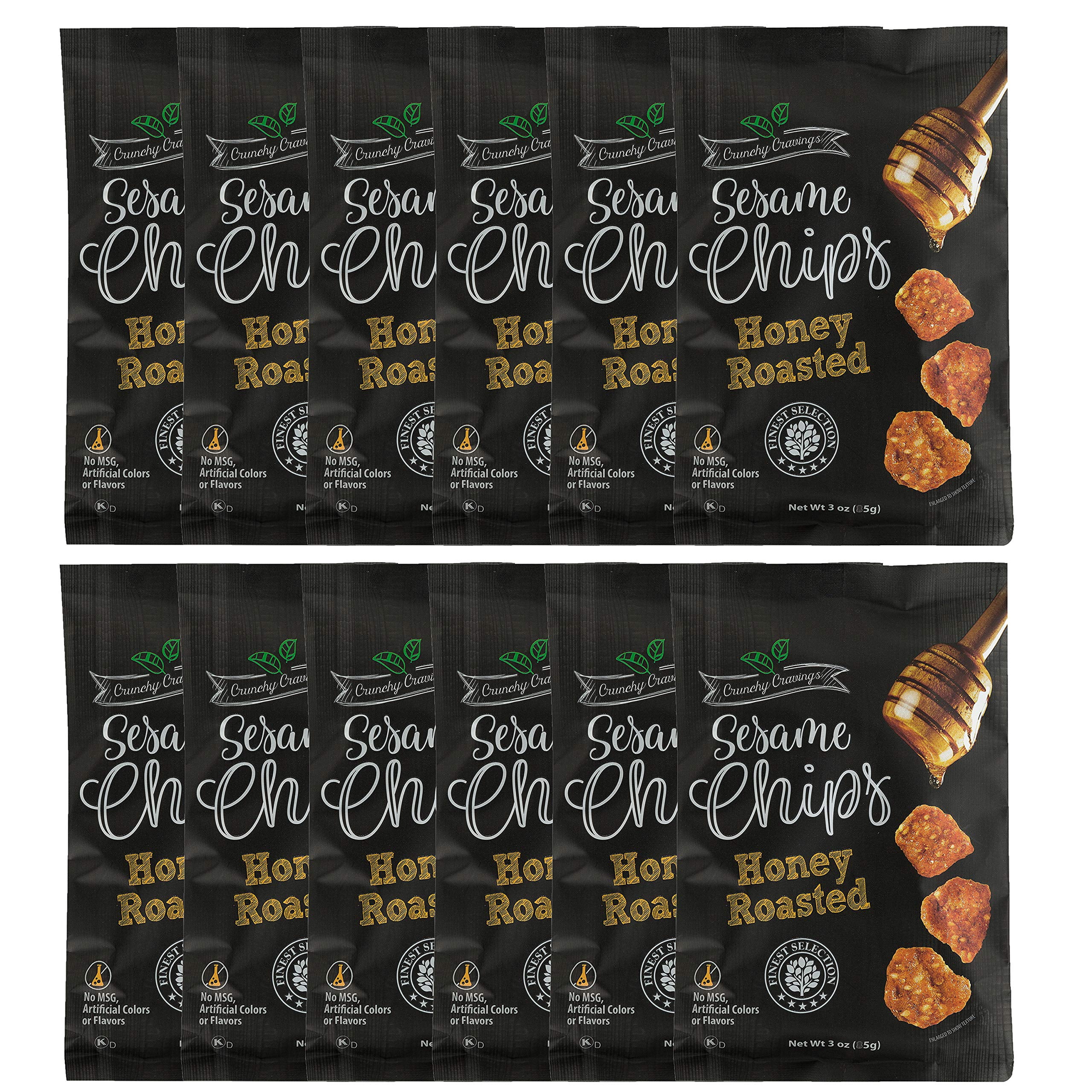 Crunchy Cravings Sesame Sticks STF9 - Intense Flavored Honey Roasted ...