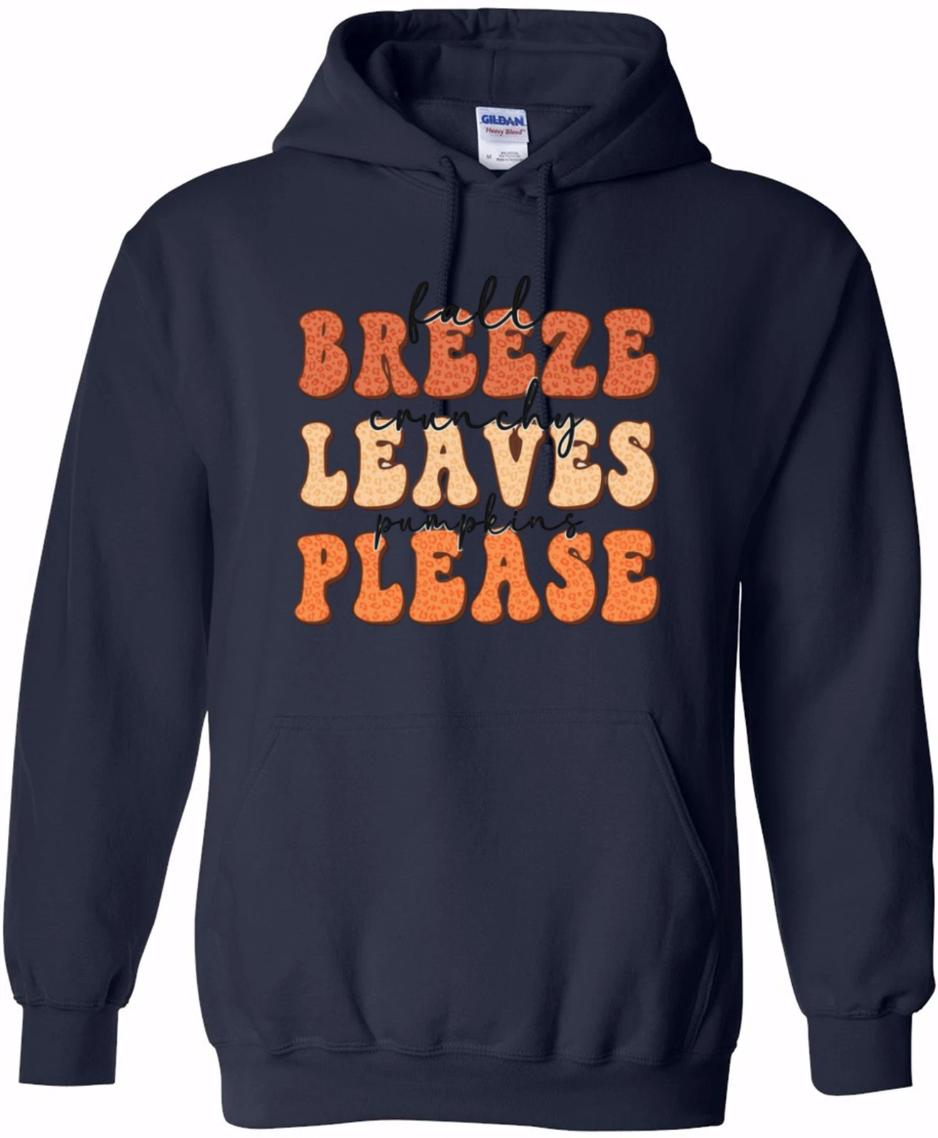 Crunchy Leaves Pumpkins Please Fall Breeze Seasonal Graphic Outfit ...