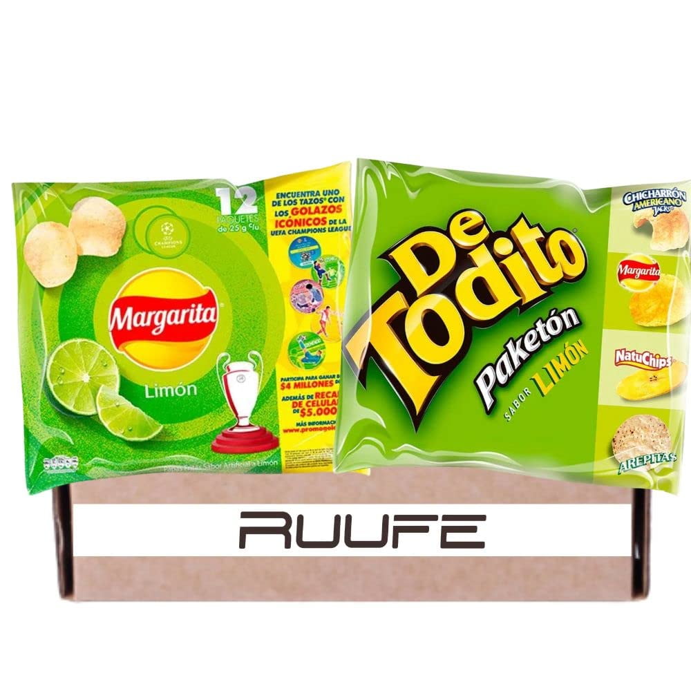 Crunchy Potato Papas Margarita and Detodito Lemon (18 pack) lemon ...