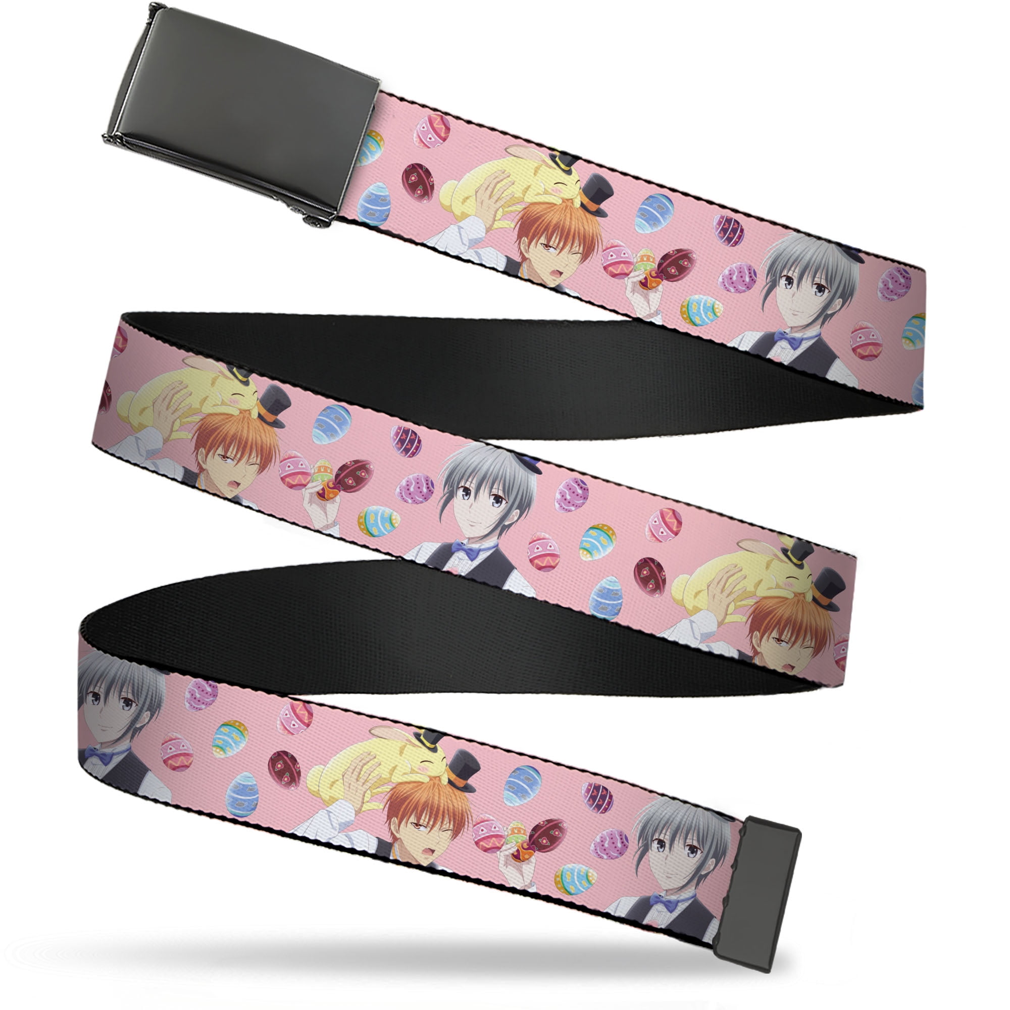 Crunchyroll Belt, Flip Web Belt Fruits Basket Kyo and Yuki Easter ...