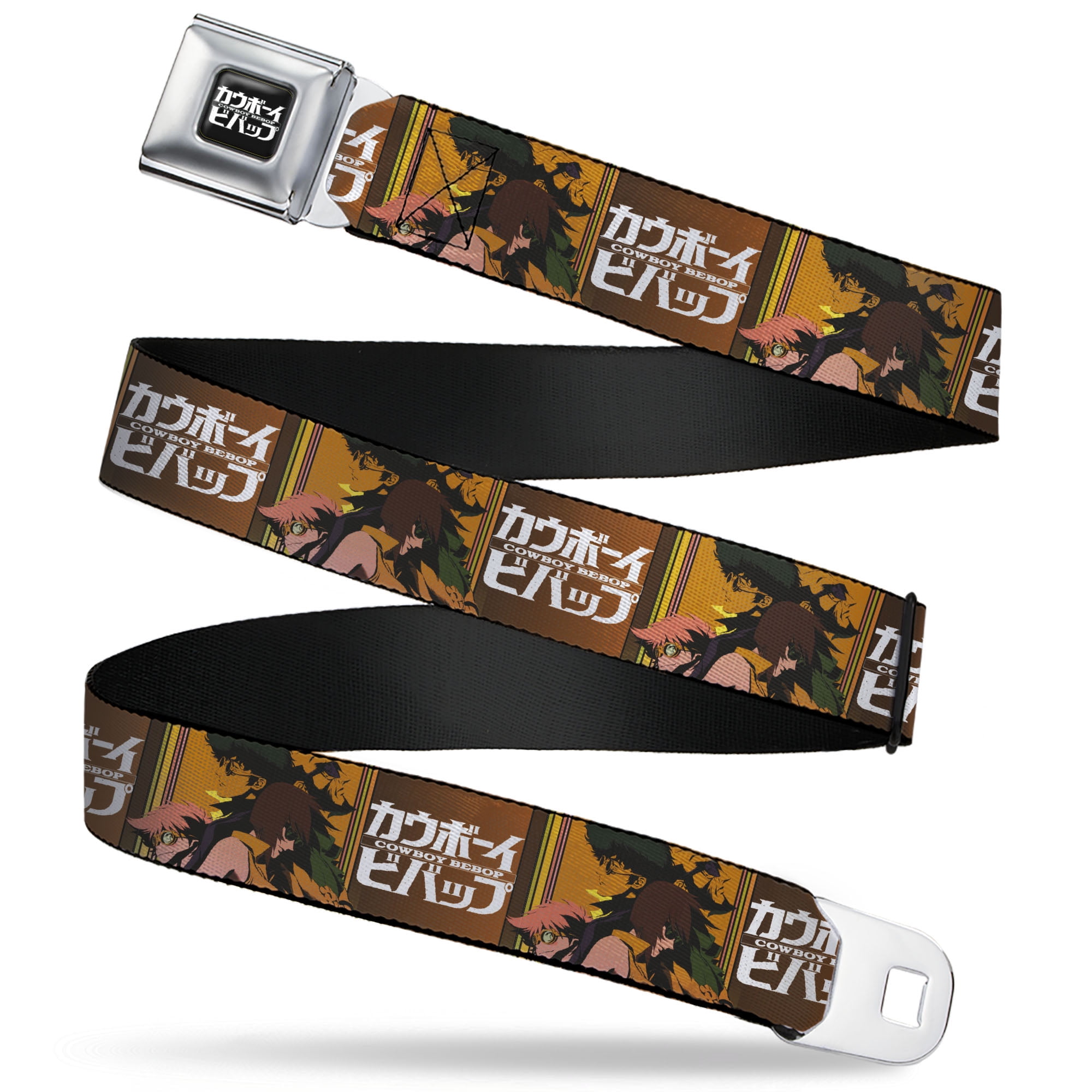 Crunchyroll Belt, Seatbelt Buckle Belt, Cowboy Bebop Crew Group Pose ...