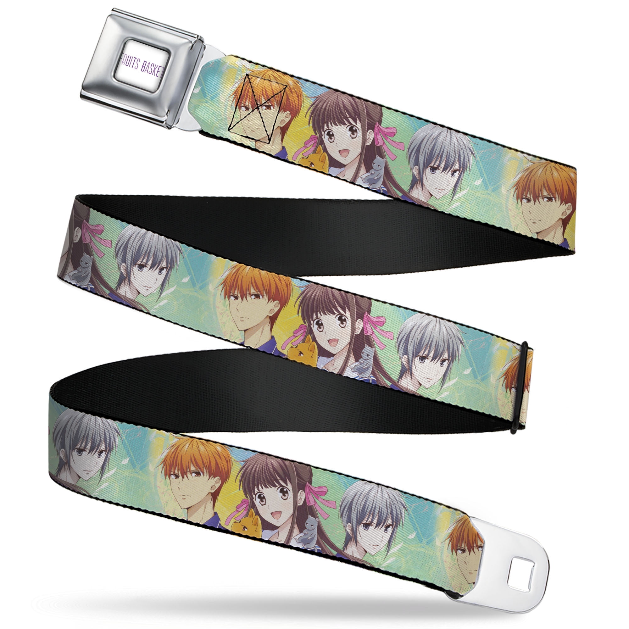 Crunchyroll Belt, Seatbelt Buckle Belt, Fruits Basket Kyo Tohru Yuki ...