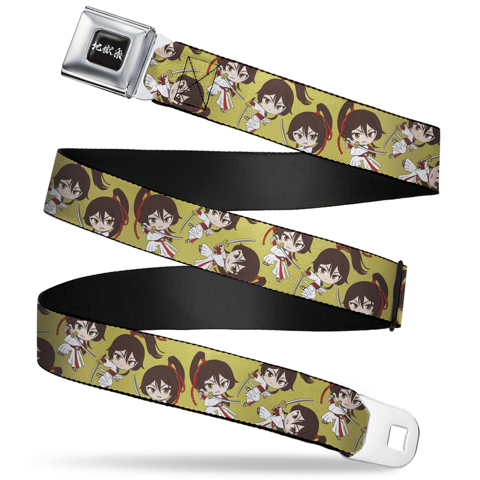 Crunchyroll Belt, Seatbelt Buckle Belt, Hells Paradise Chibi Sagiri ...