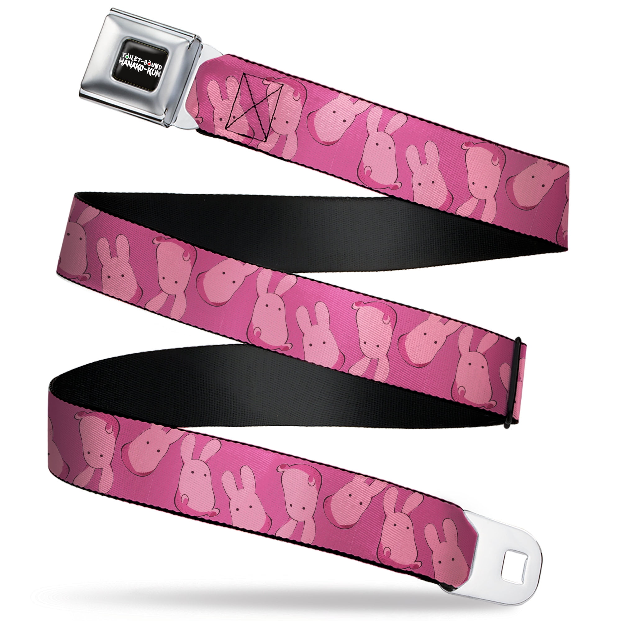 Crunchyroll Belt, Seatbelt Buckle Belt, Toilet-Bound Hanako-Kun Mokke Flip Poses Pinks, 24 to 38 ...