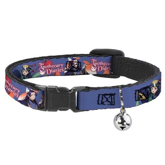 Crunchyroll Cat Collar, Breakaway Collar with Bell, The Apothecary ...