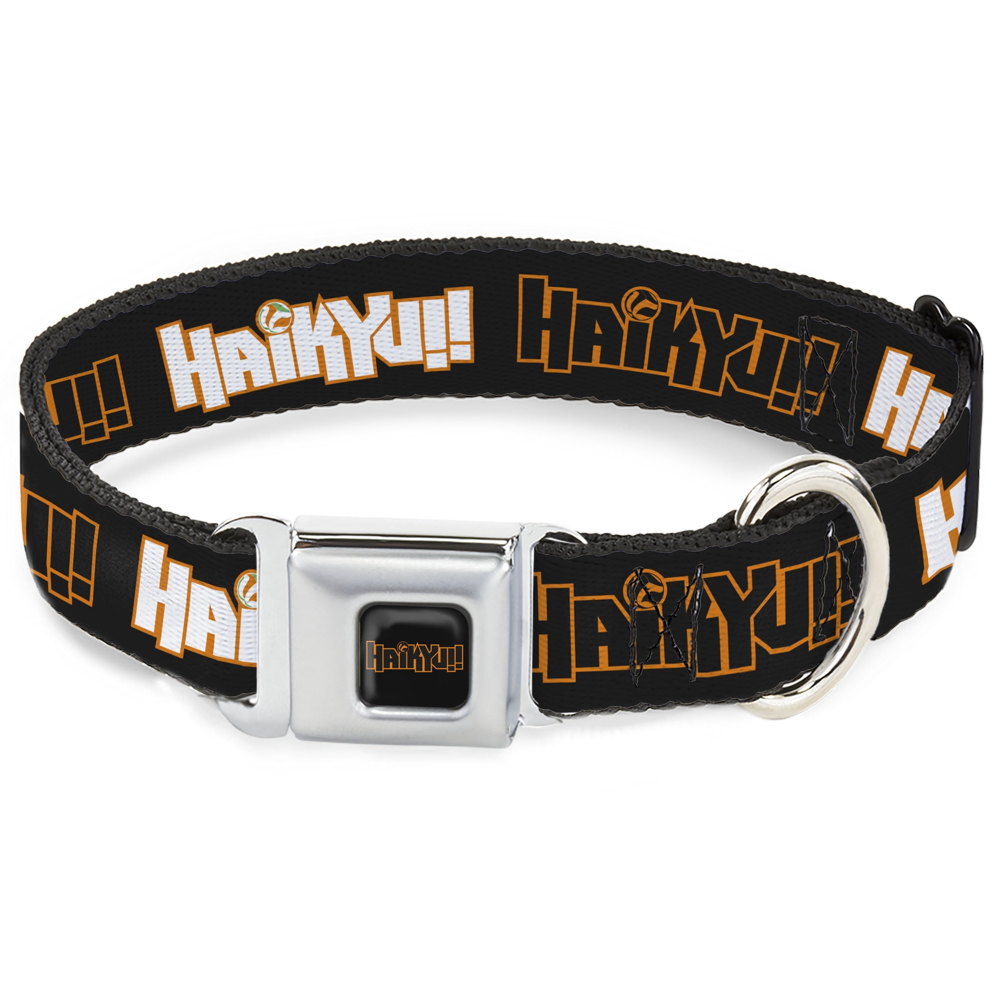 Crunchyroll Pet Collar, Dog Collar Metal Seatbelt Buckle, Haikyu Title ...