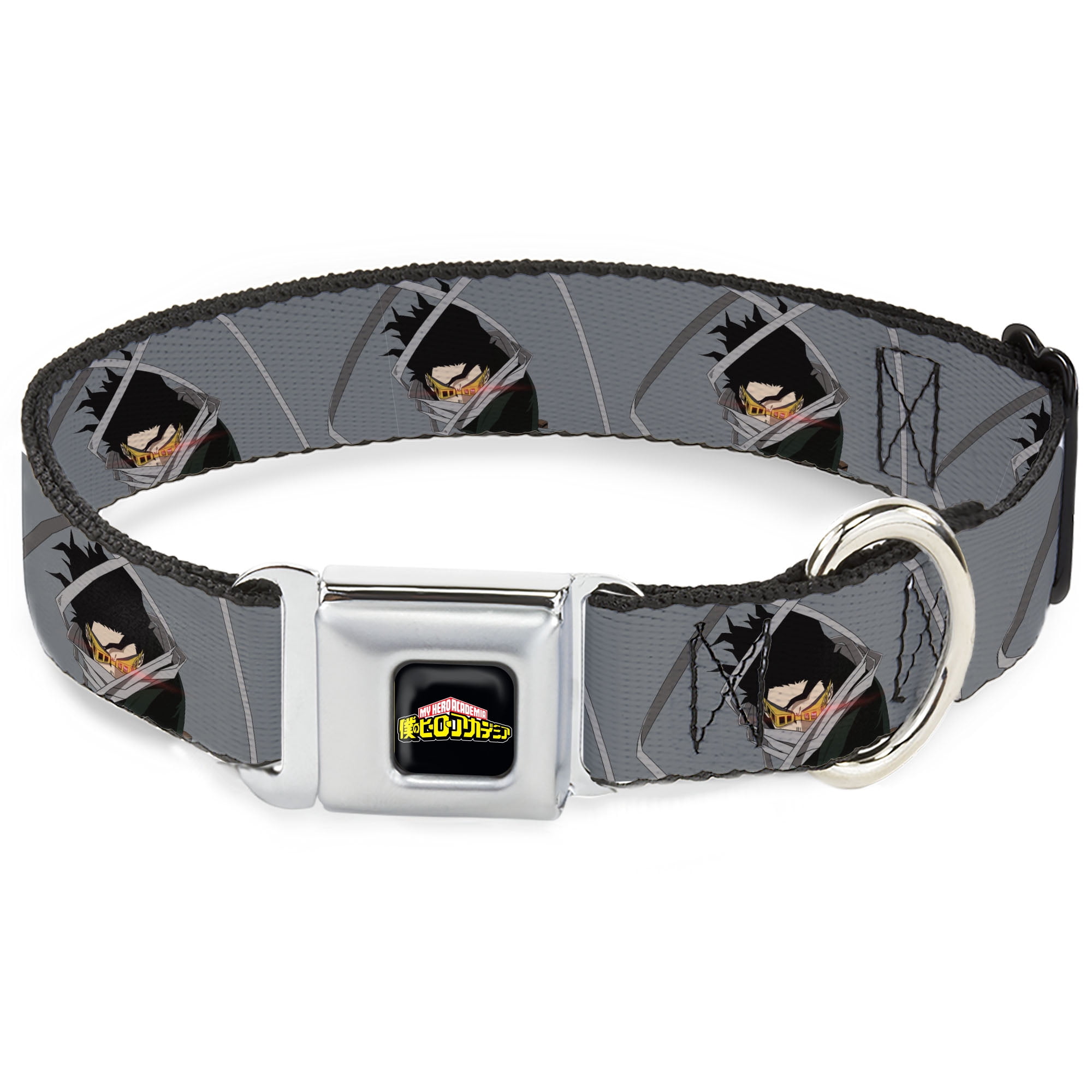 Crunchyroll Pet Collar, Dog Collar Metal Seatbelt Buckle, My Hero ...