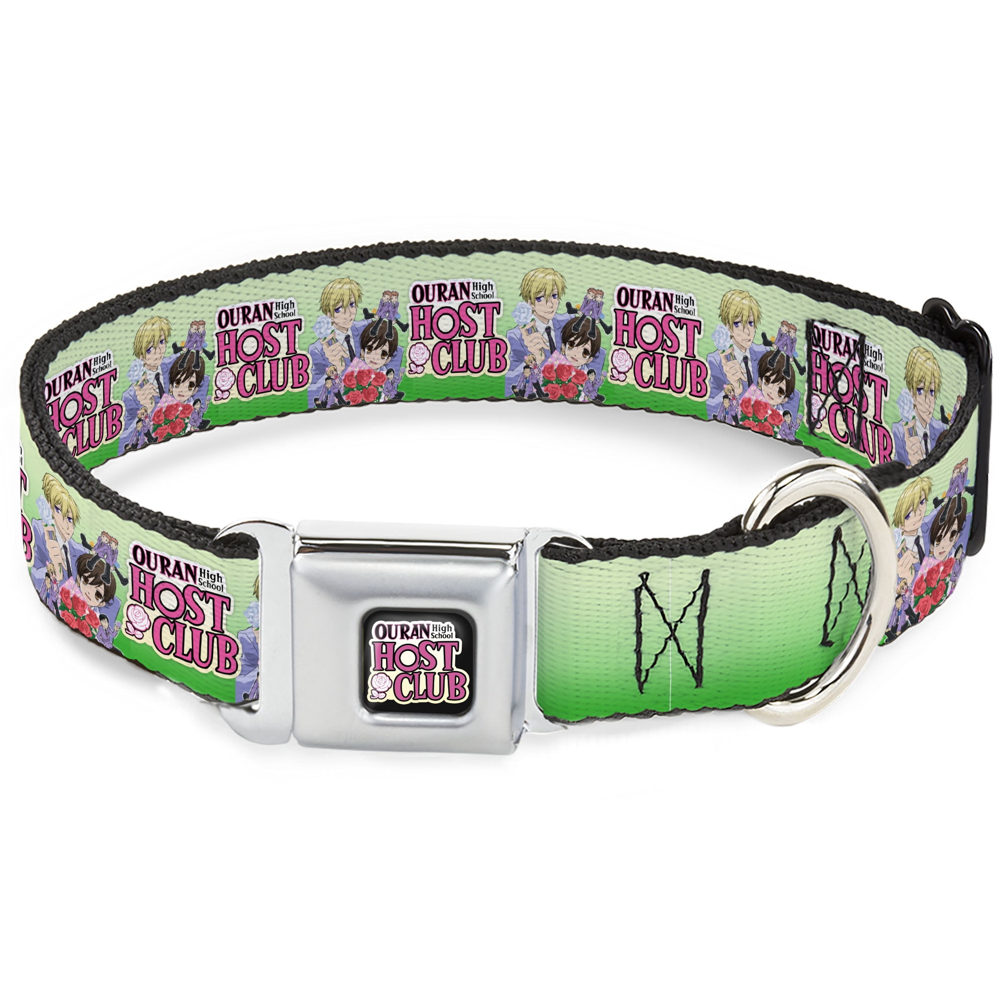 Crunchyroll Pet Collar, Dog Collar Metal Seatbelt Buckle, Ouran Host ...