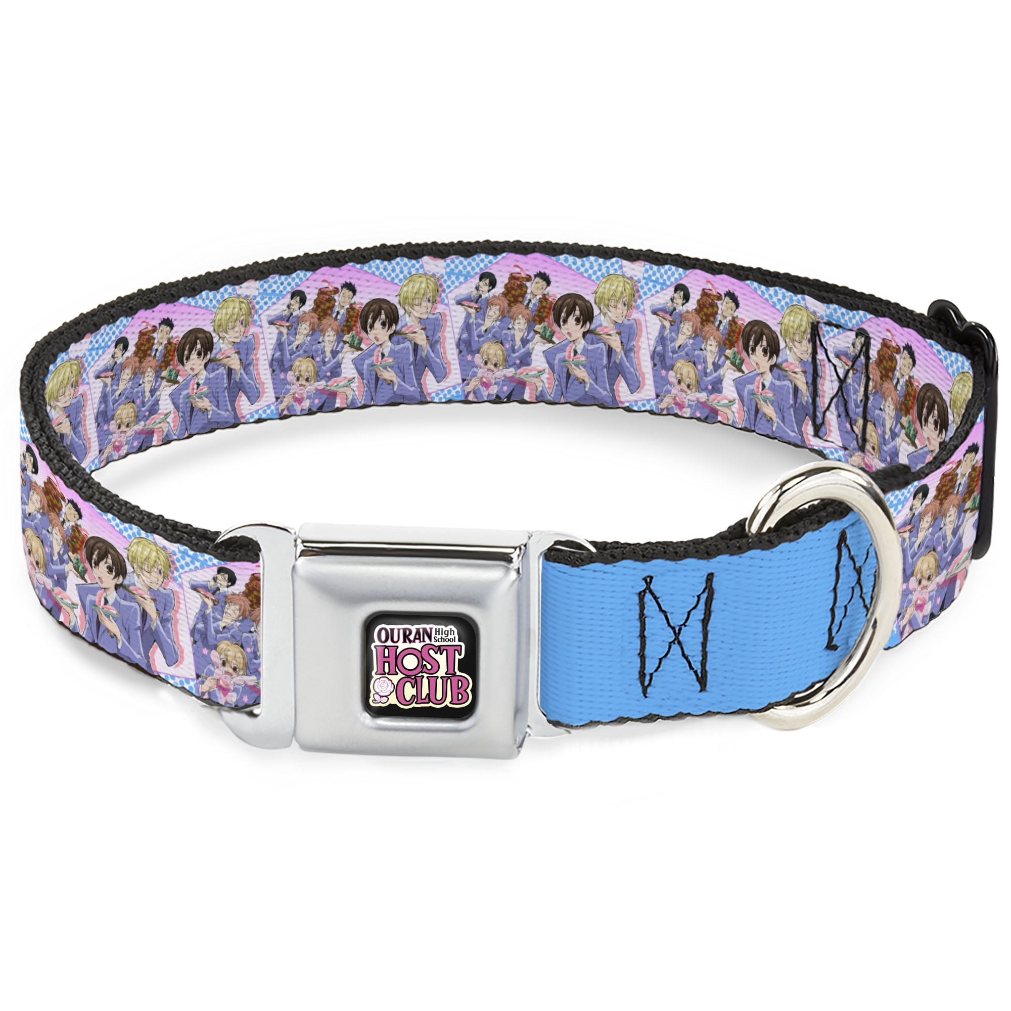 Crunchyroll Pet Collar, Dog Collar Metal Seatbelt Buckle, Ouran Host ...