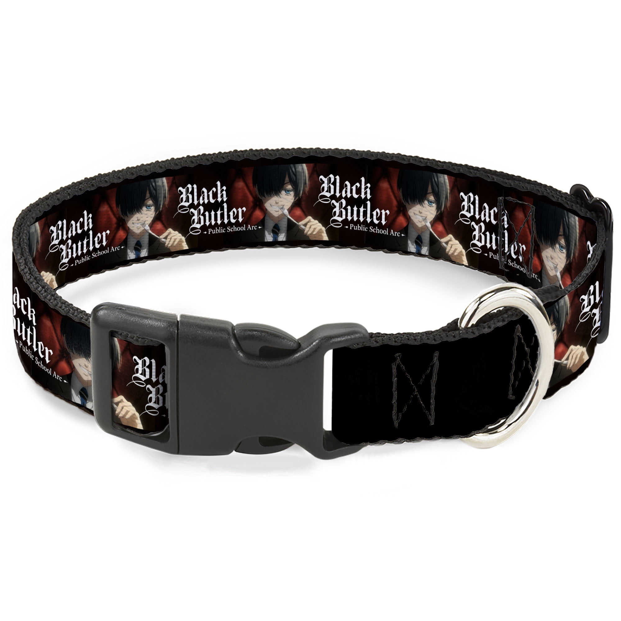 Crunchyroll Pet Collar, Dog Collar Plastic Buckle, Black Butler Ciel ...