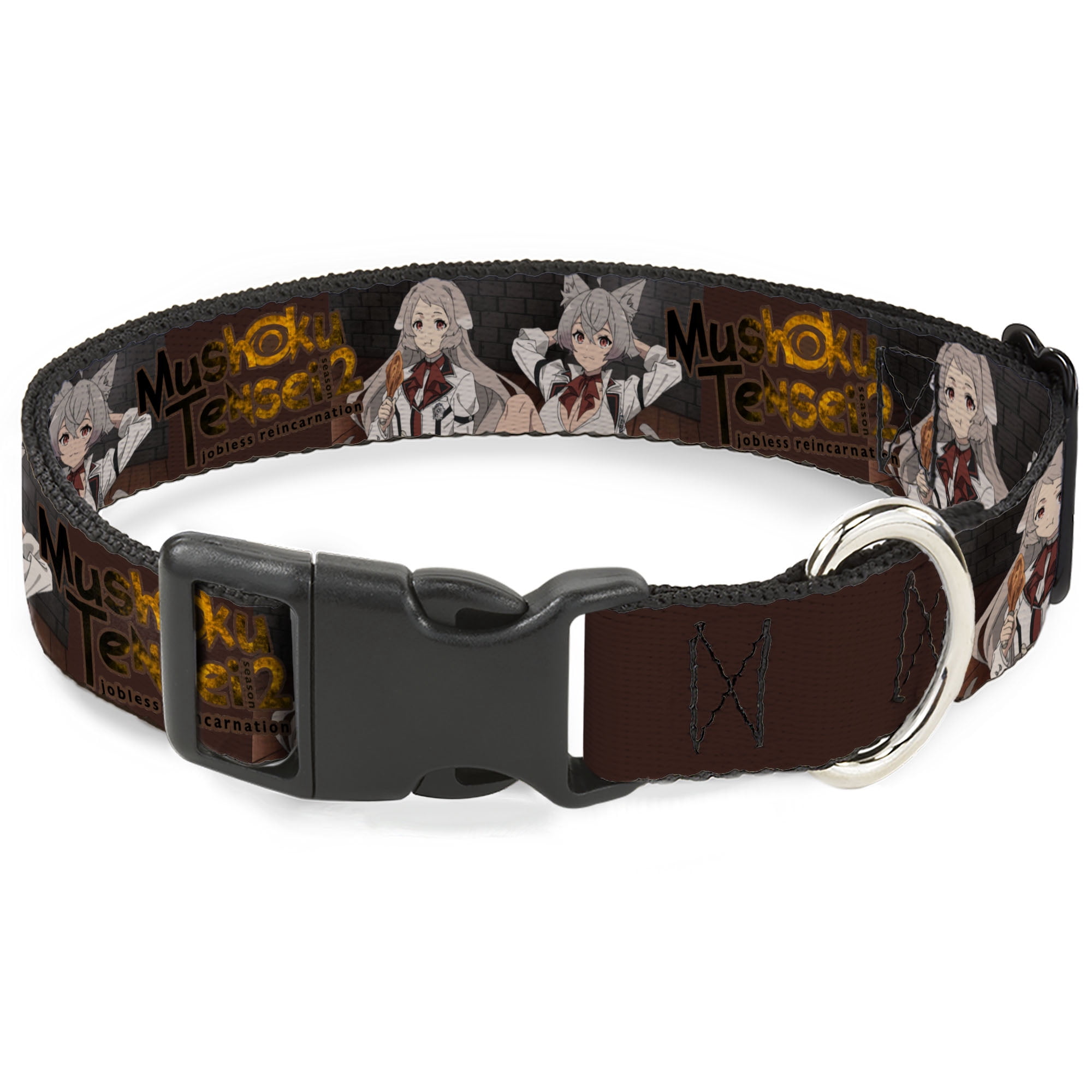 Crunchyroll Pet Collar, Dog Collar Plastic Buckle, Mushoku Tensei ...