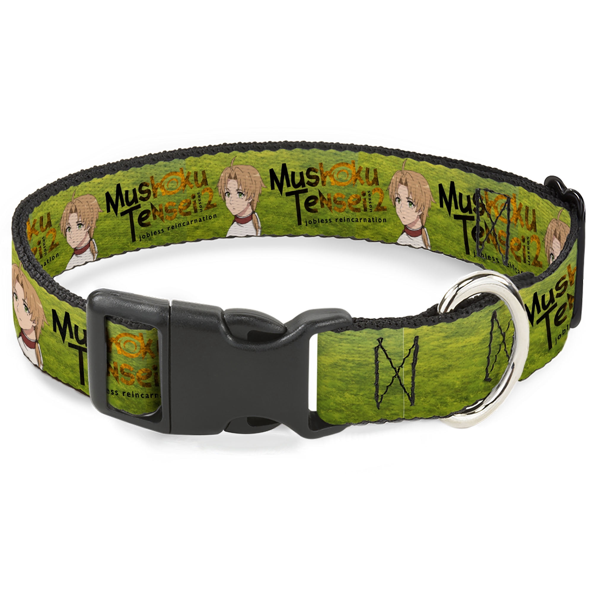 Crunchyroll Pet Collar, Dog Collar Plastic Buckle, Mushoku Tensei ...