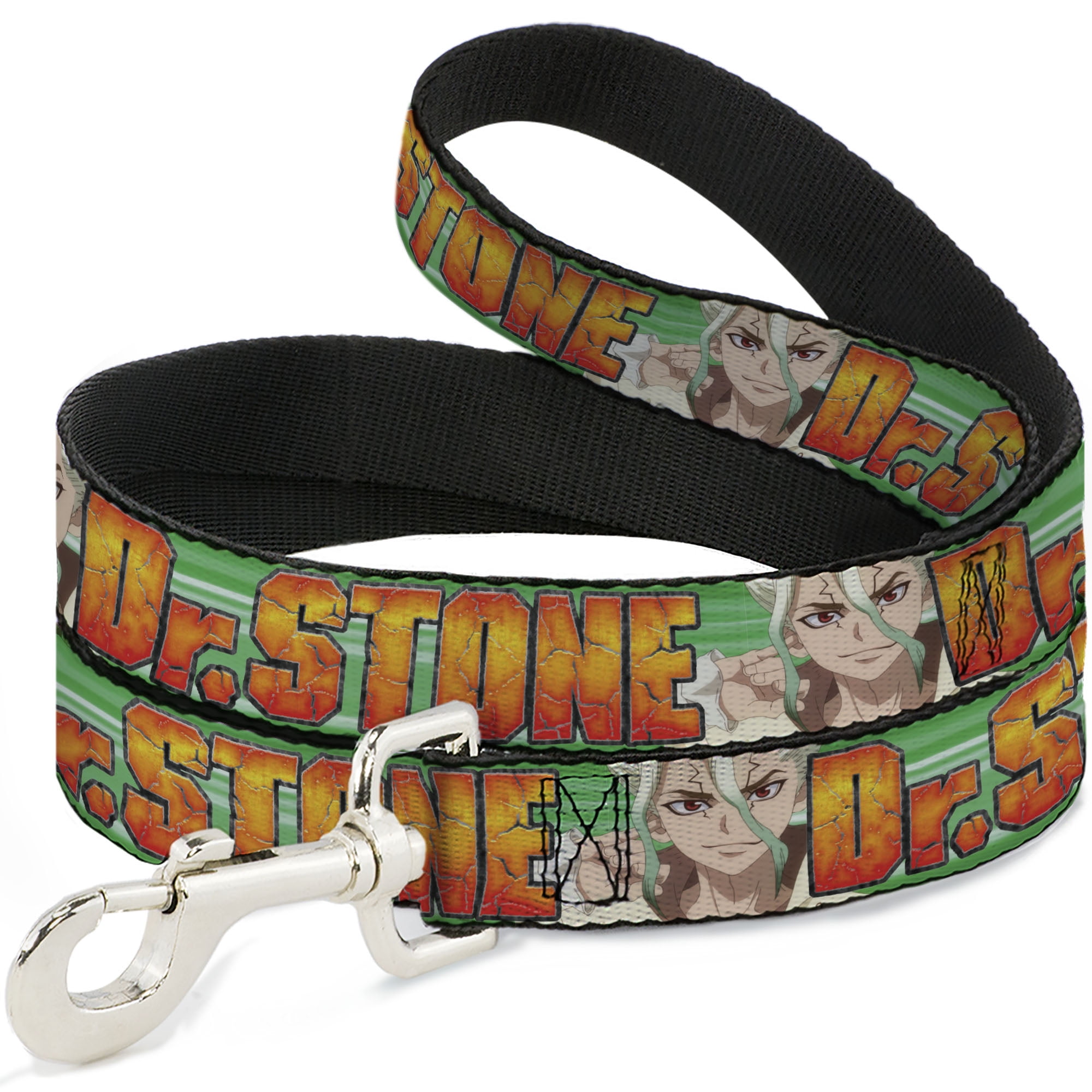 Crunchyroll Pet Leash, Dog Leash, Dr Stone Title Logo and Suika Face ...