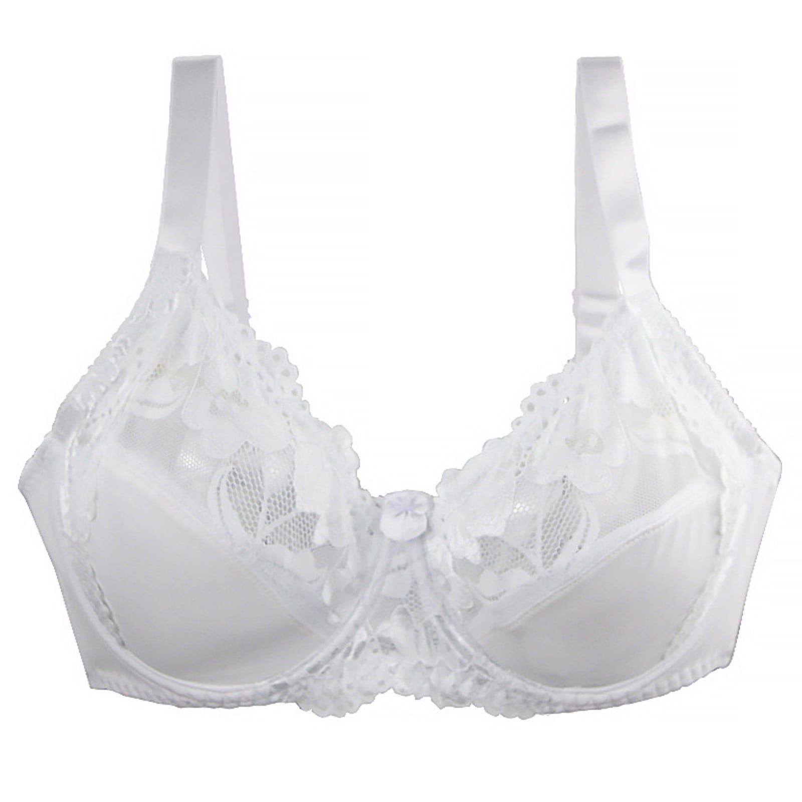 Crunowin Plus Size Bras for Women, Full Coverage Underwire Bras Plus ...