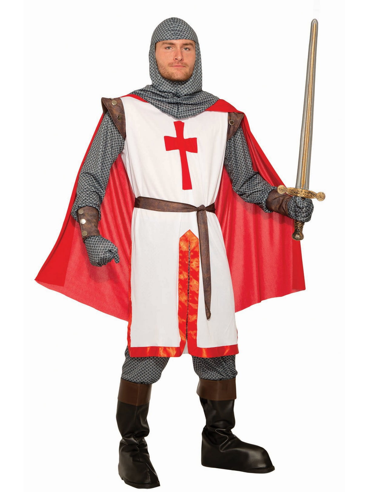 Crusader Knight Adult Costume - Walmart.com