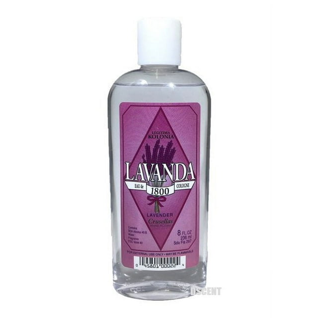 Crusellas Kolonia 1800 Lavanda Cologne 8 fl oz - Walmart.com