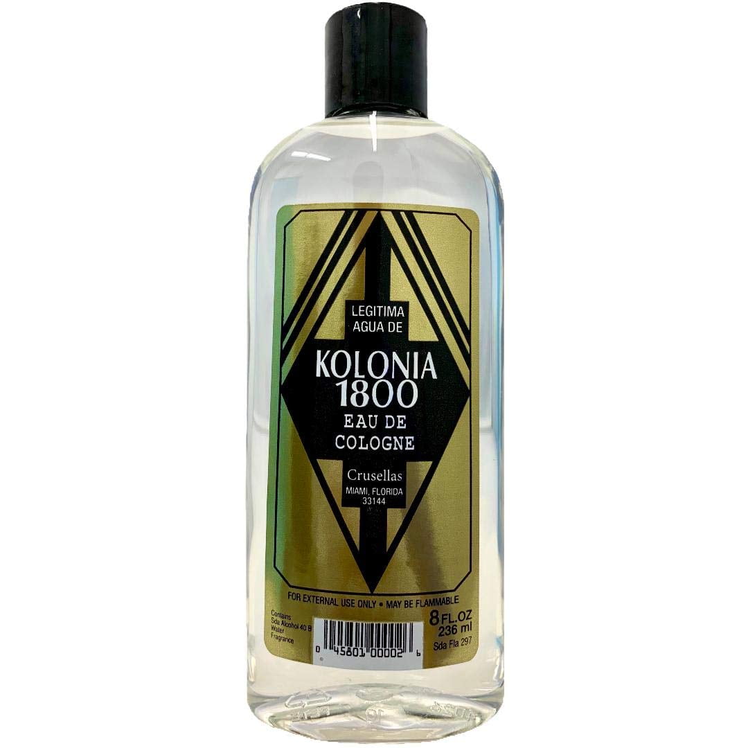 Crusellas Kolonia 1800 Natural Cologne 8 fl oz - Walmart.com