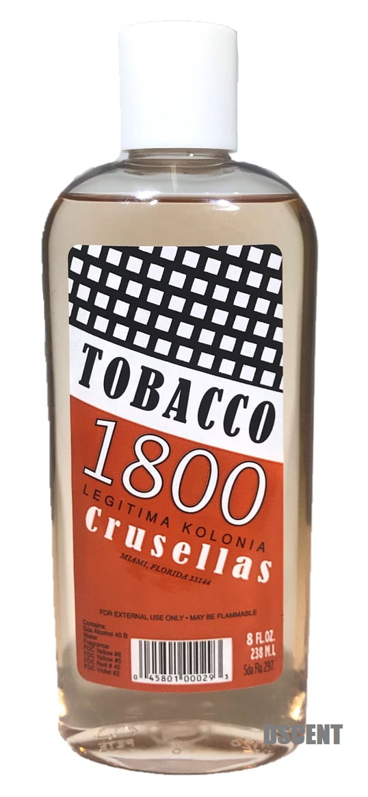 Crusellas Kolonia 1800 Tobacco Cologne 8 fl oz - Walmart.com