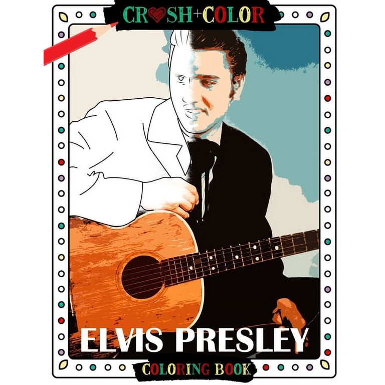 elvis coloring pages to color