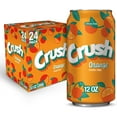 Crush Caffeine Free Orange Soda Pop, 12 fl oz, 24 Pack Cans - Walmart.com