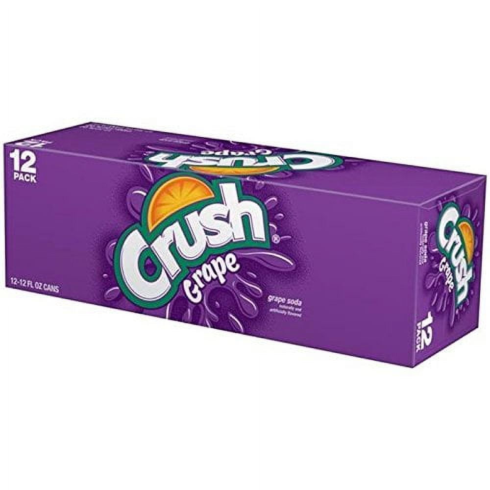 Crush Grape Soda, 12 Oz Can, Pack Of 24 - Walmart.com