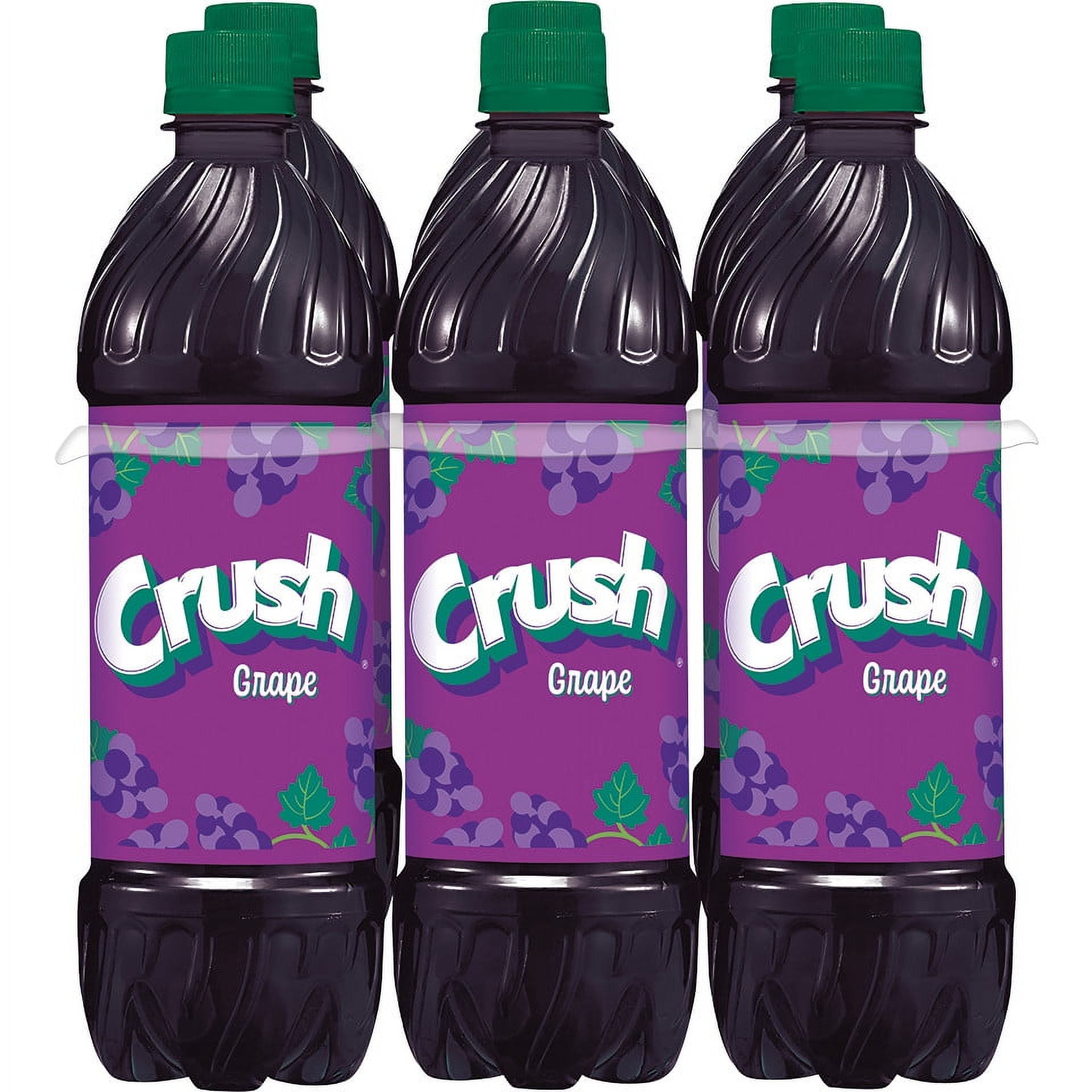 Crush Grape Soda, .5 L bottles, 6 pack - Walmart.com