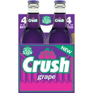 Crush Orange Soda with Sugar, Pop Brand Variety, 12 fl oz glass bottles, 4 pack - Walmart.com