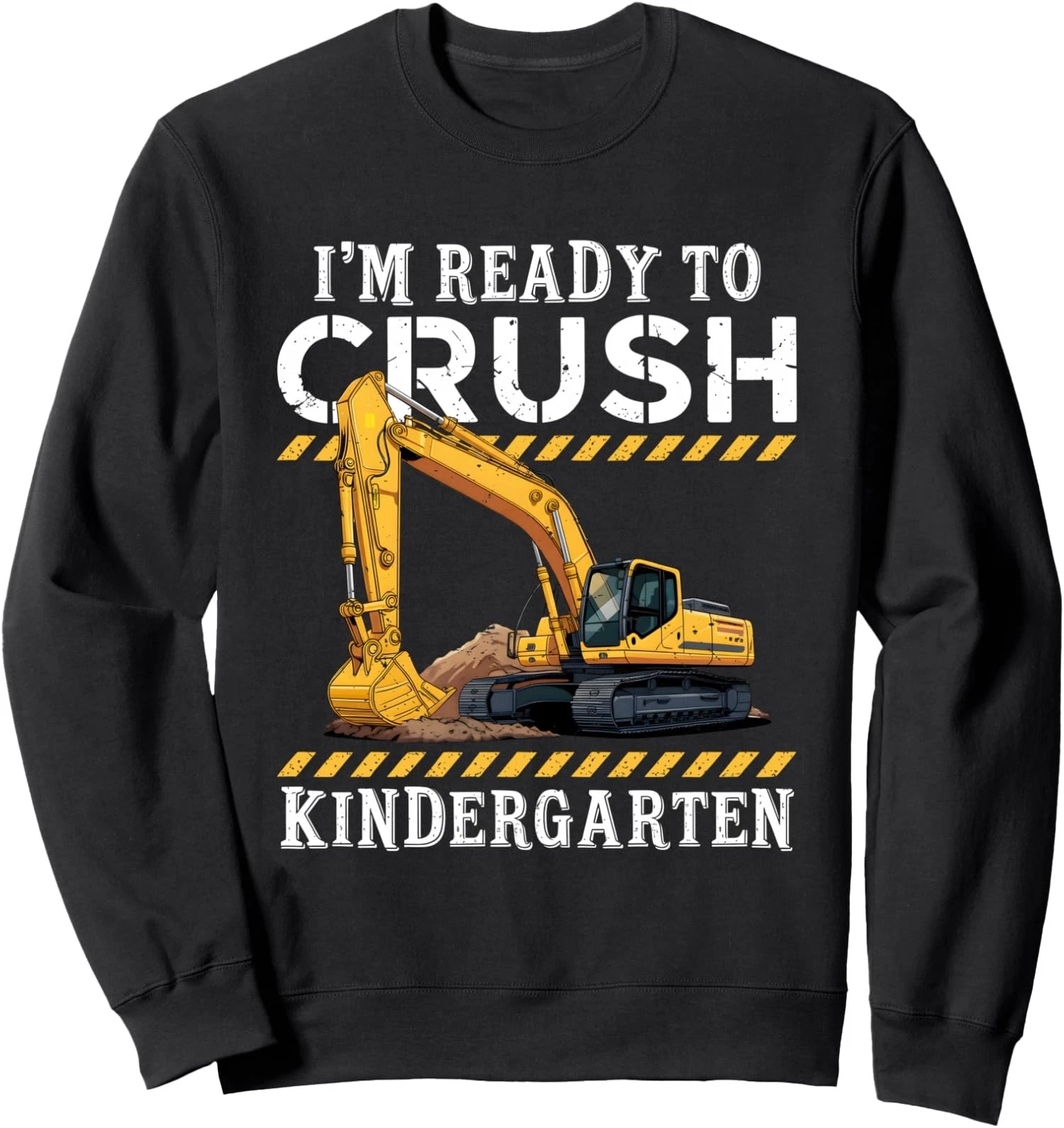 Crush Kindergarten Excavator Design Fun Back To School Construction ...