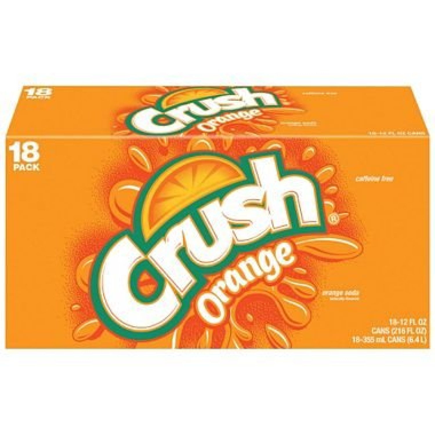 Crush Orange Soda (12 oz. cans, 18 pk.) - Walmart.com
