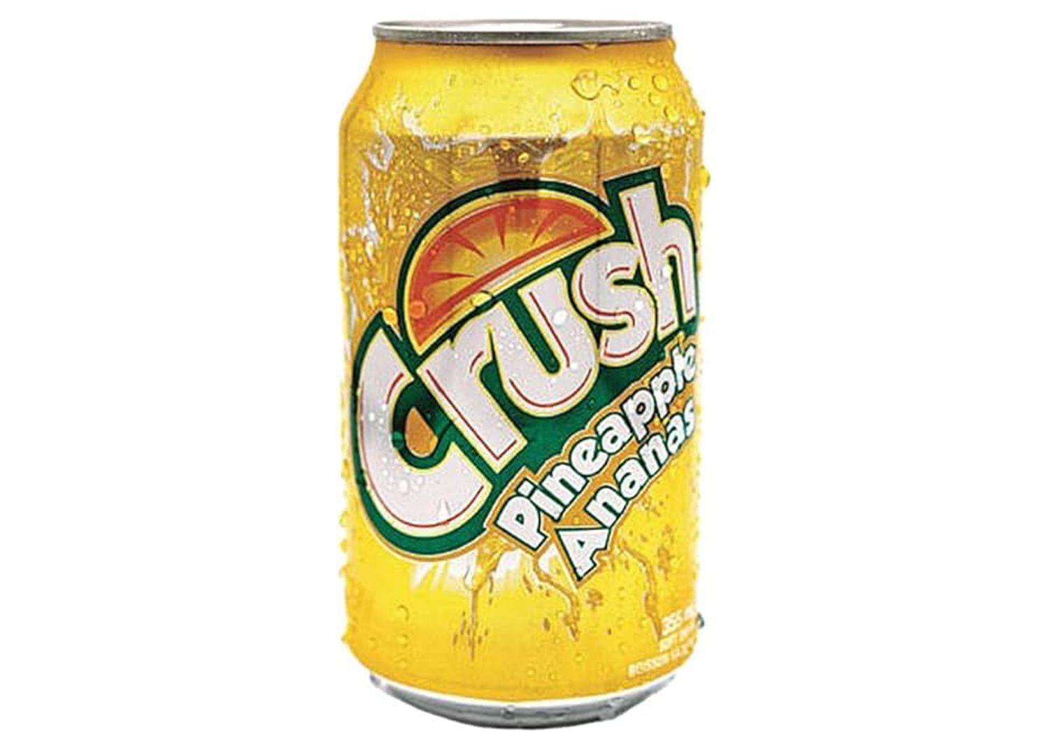 Crush Pineapple Soda 12oz Cans (Pack of 12) - Walmart.com