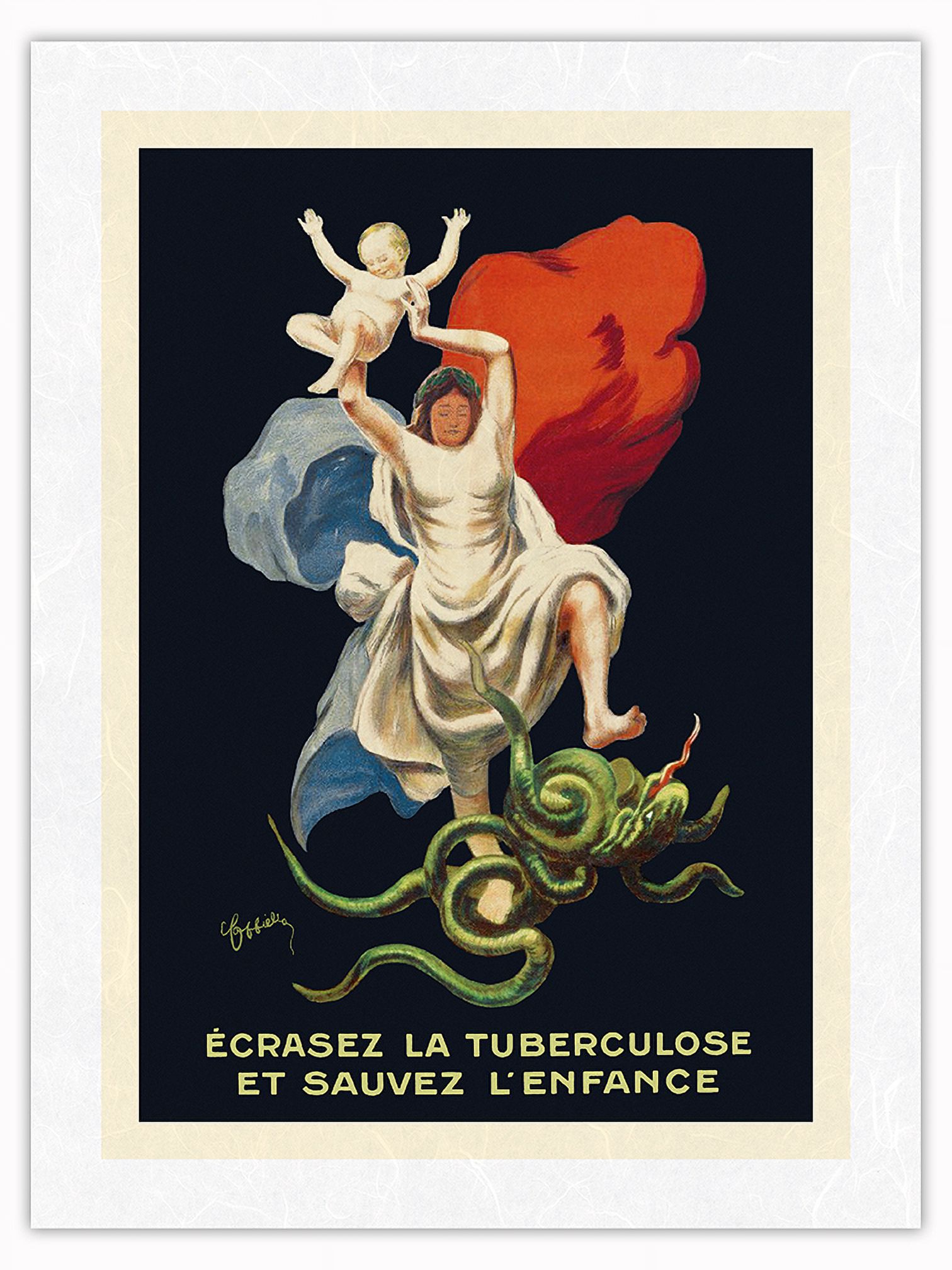 Crush Tuberculosis and Save Childhood (Écrasez La Tuberculose Et Sauvez L’enfance) - Vintage ...