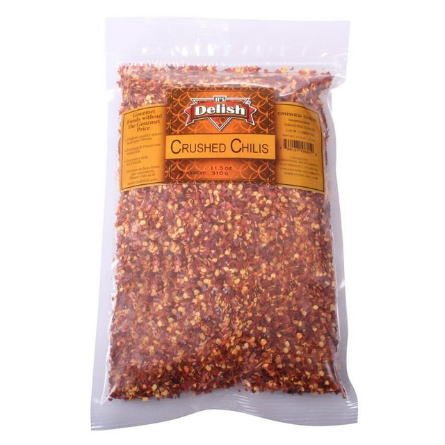 Crushed Chilies Red Pepper Flakes by , 5 Lbs Bulk Bag – Dried Crushed ...