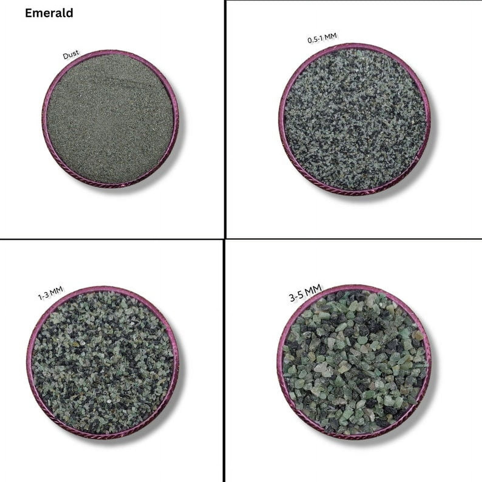 Crushed Emerald Gemstone Coarse All Size Natural Emerald Gemstone ...