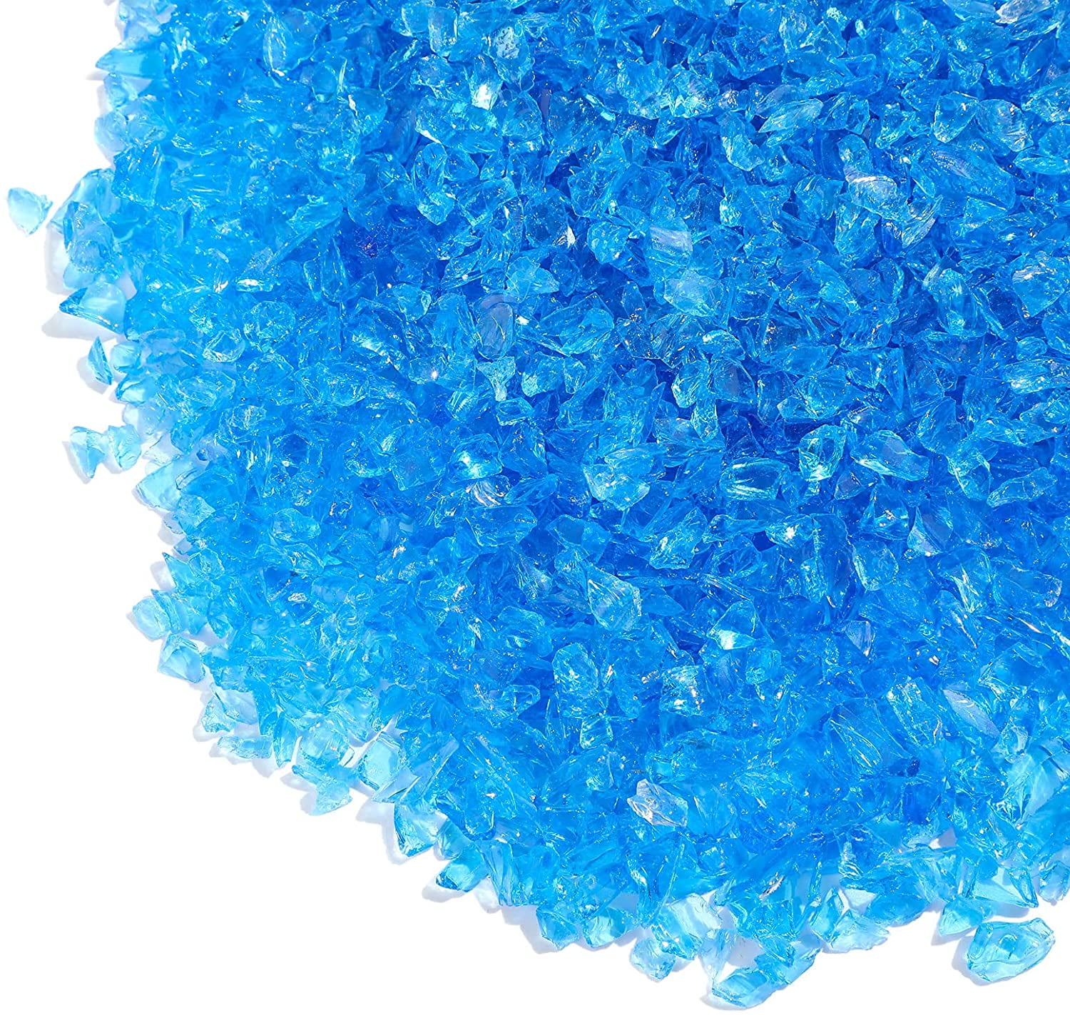 Crushed Glass for Crafts Broken Glass Pieces Decorative Reflective ...