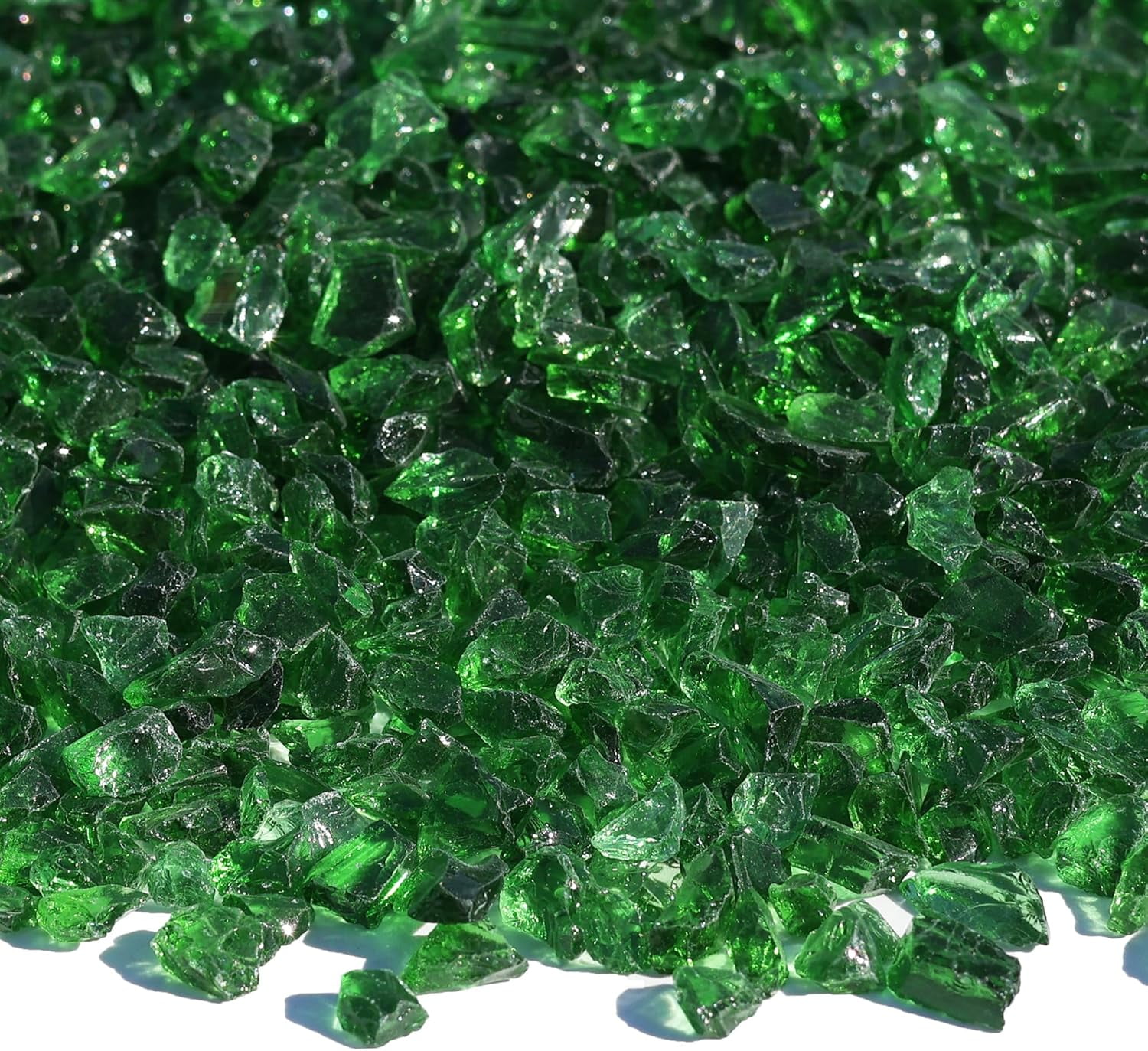 Crushed Glass for Resin Art, DIY Crafts, and Home Decor - 0.9LB Dark ...