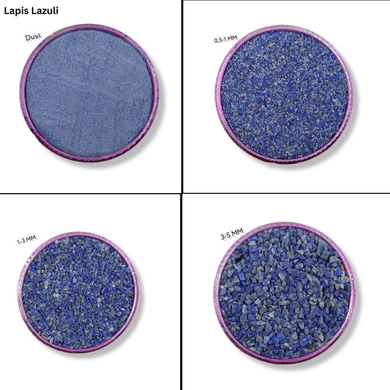 Crushed Lapis Lazuli Gemstone Coarse All Size Natural Lapis Gemstone ...