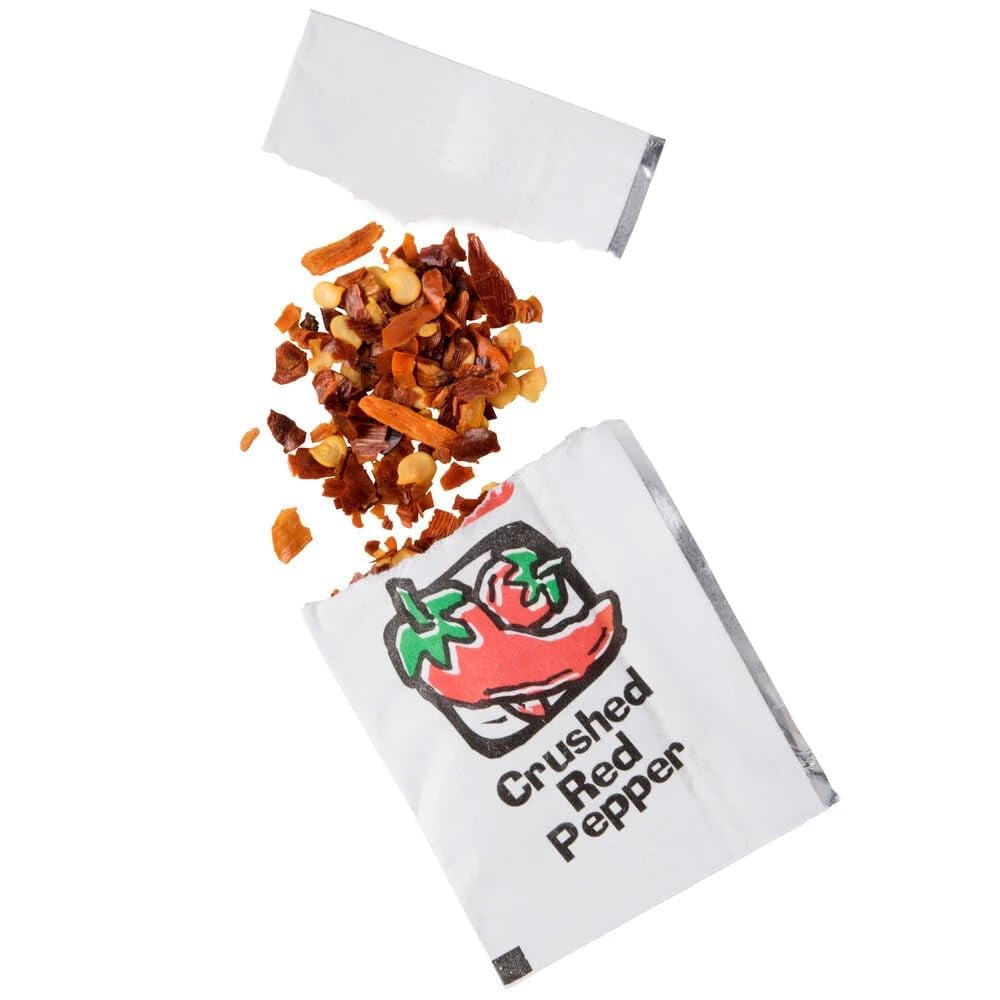 Crushed Red Pepper | AKF18 1g Packets, 250 Count | Single Serve Portion ...