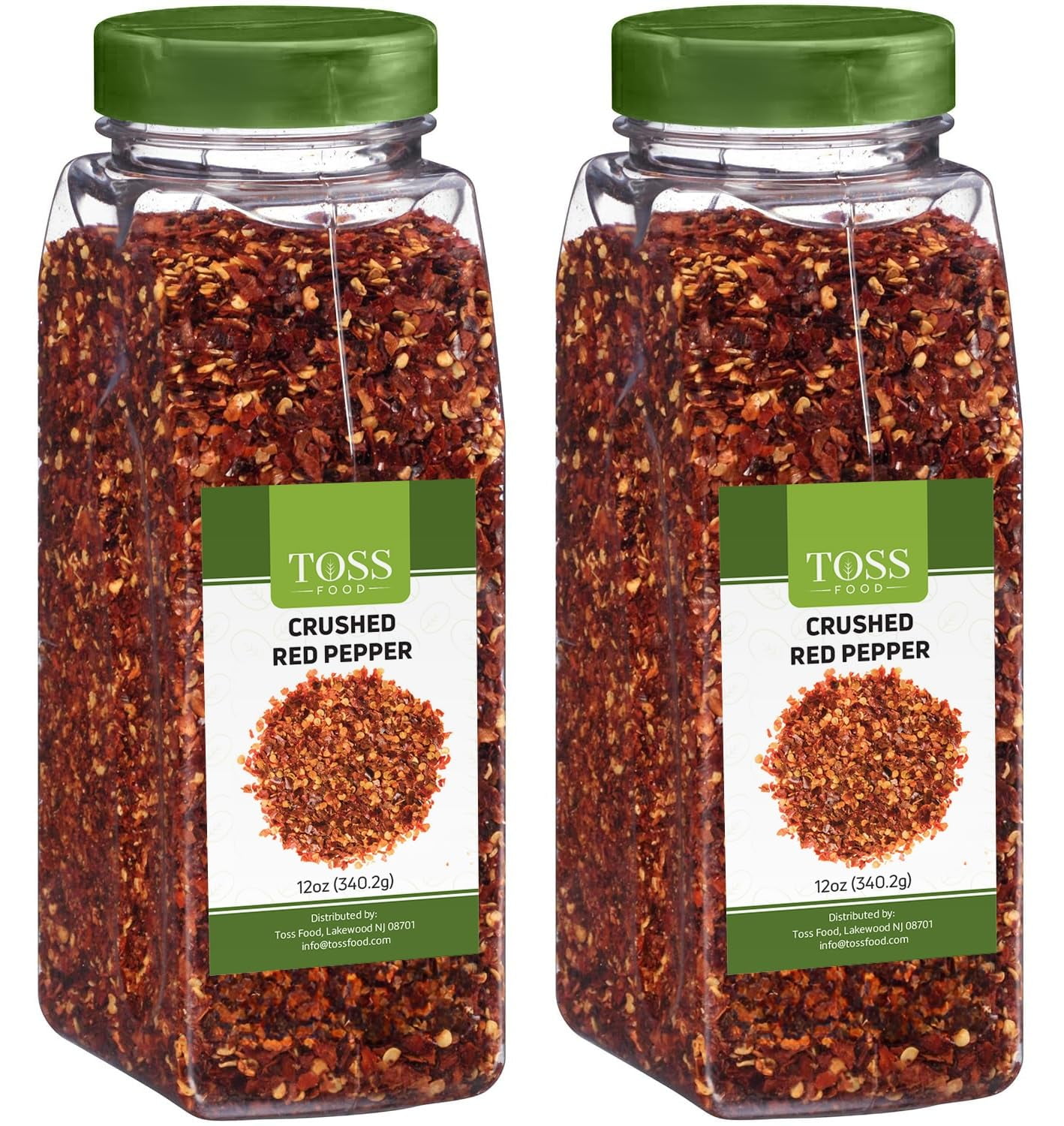 Crushed Red Pepper Flakes, Red HYZ01 Chili Flakes Bulk Spice 24 Oz (12 ...