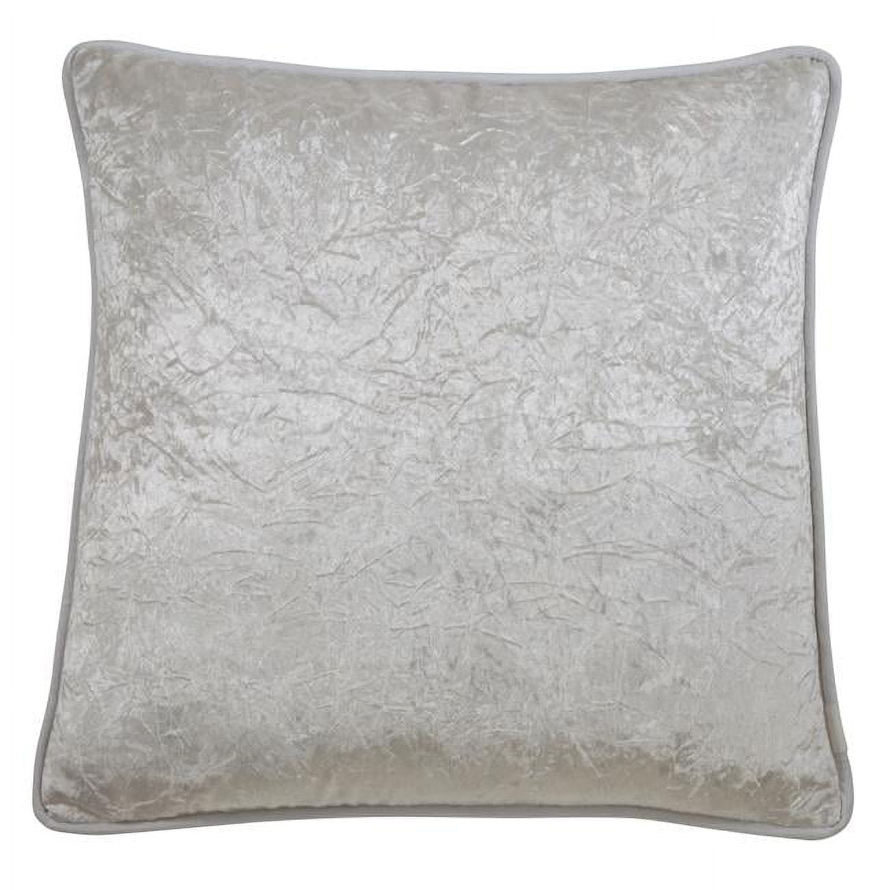 Crushed Velvet Down Filled Pillow - Walmart.com