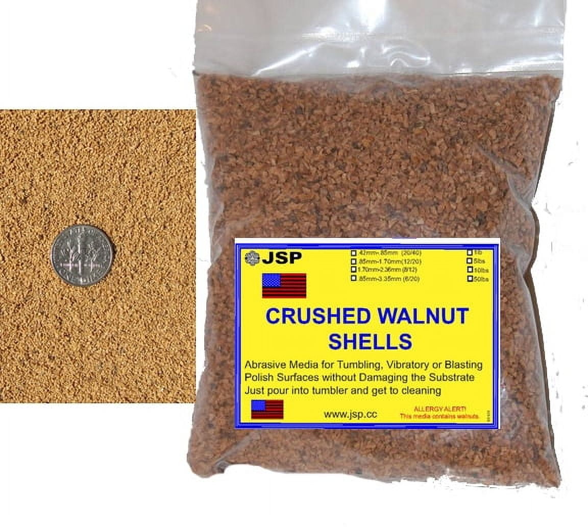 Crushed walnut shell .42-.85mm 20/40 10 lb - Walmart.com