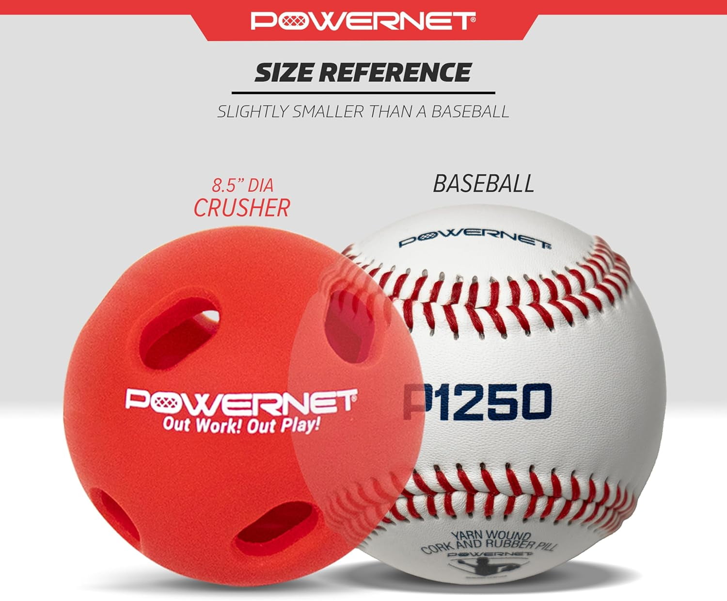 Crusher Training Baseballs - 12 Pack, Ultra Baseball Hitting Trainer ...
