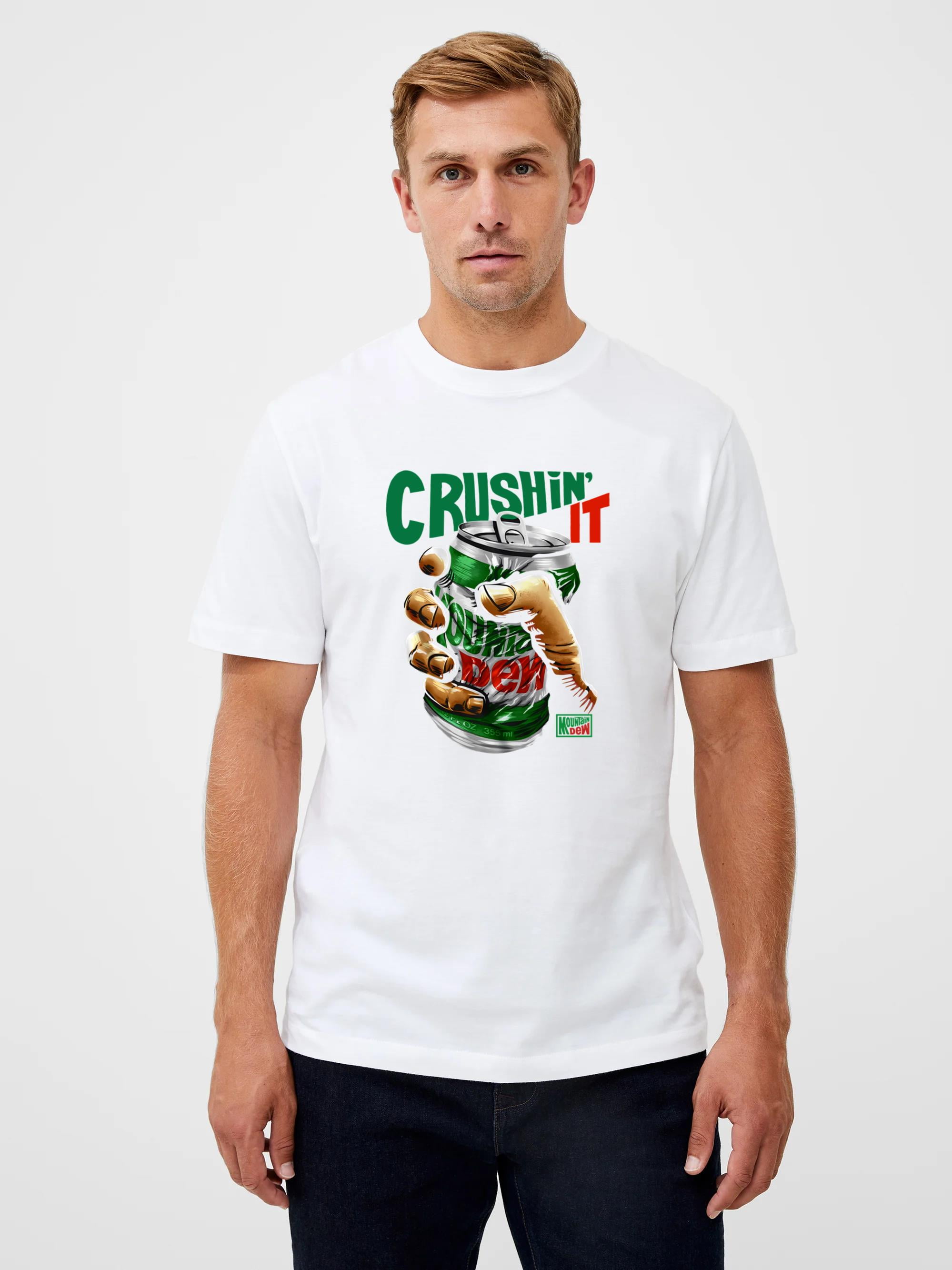 Crusin It Mountain Dew Mtn Dew Soda Pop Drink LIMITED EDITION Unisex T-Shirt V41155, for men ...
