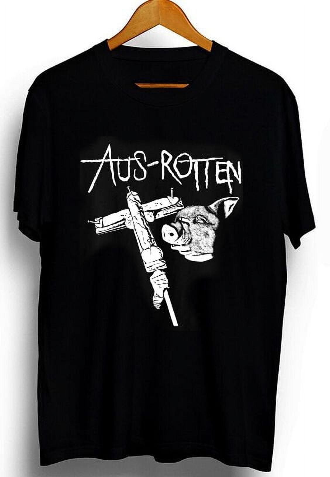 Crust Punk Band, Aus Rotten shirt, brand new shirt TE1969 - Walmart.com
