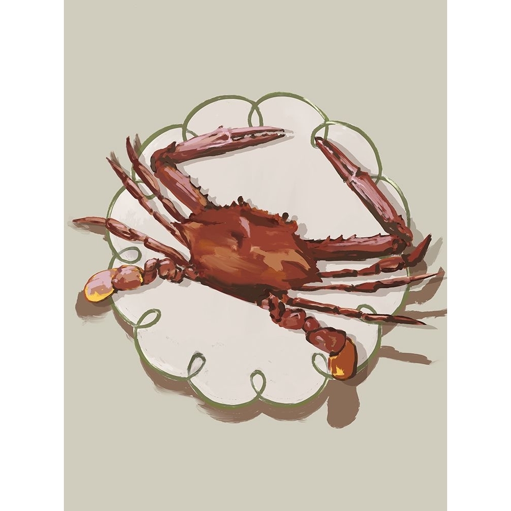 Crustacean Beige Poster Print - Road Urban (18 x 24) - Walmart.com