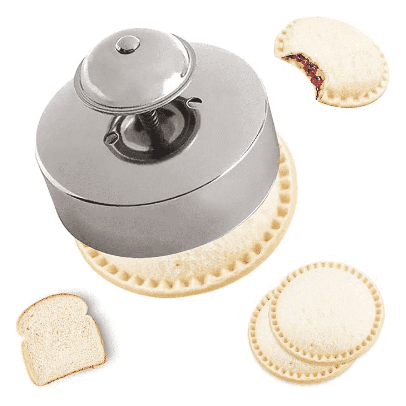 Crustless sandwich cutter, sandwich sealer and Cutter, Food-Grade 304 ...
