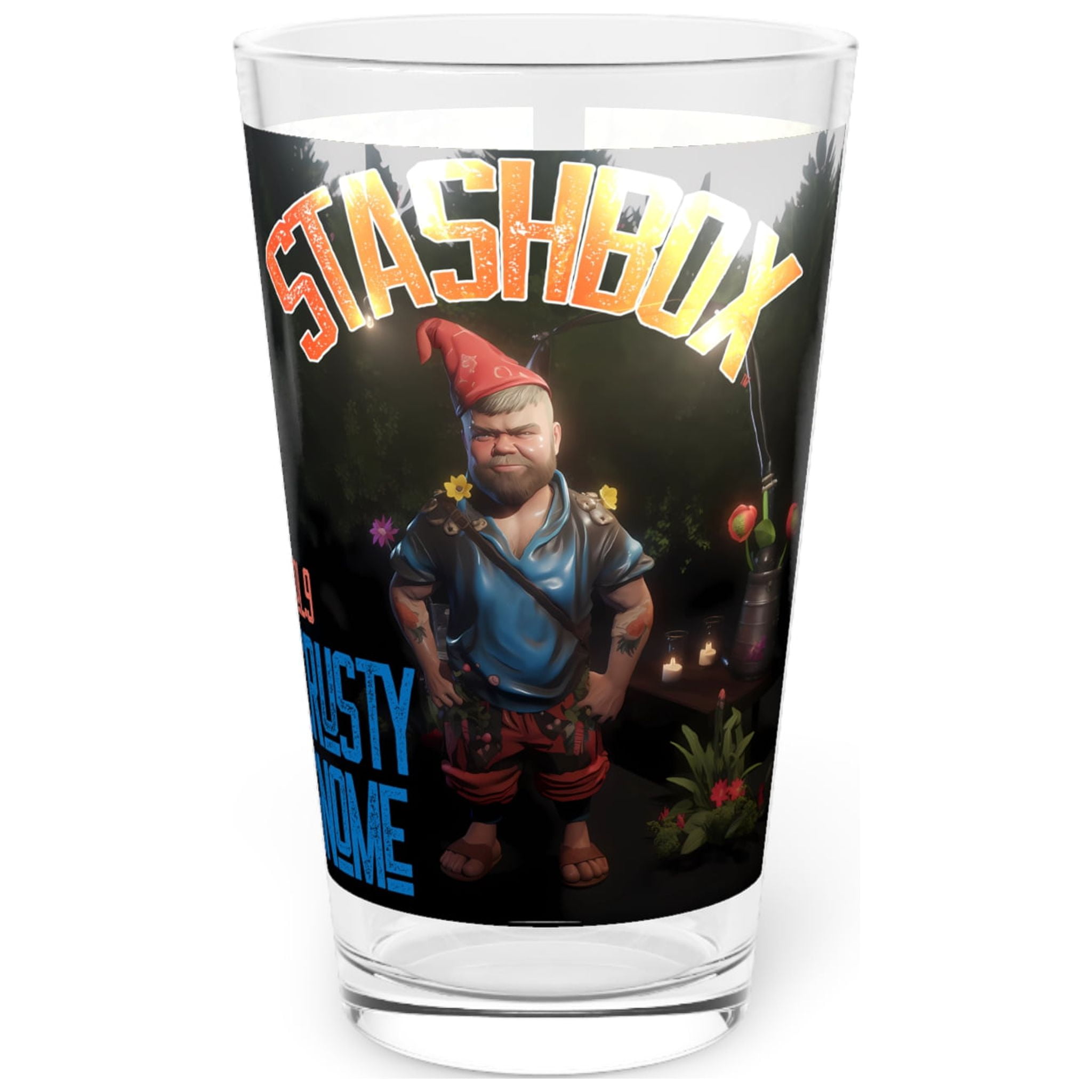 Crusty Gnome Vol.9 Stashbox Pint Glass - Walmart.com