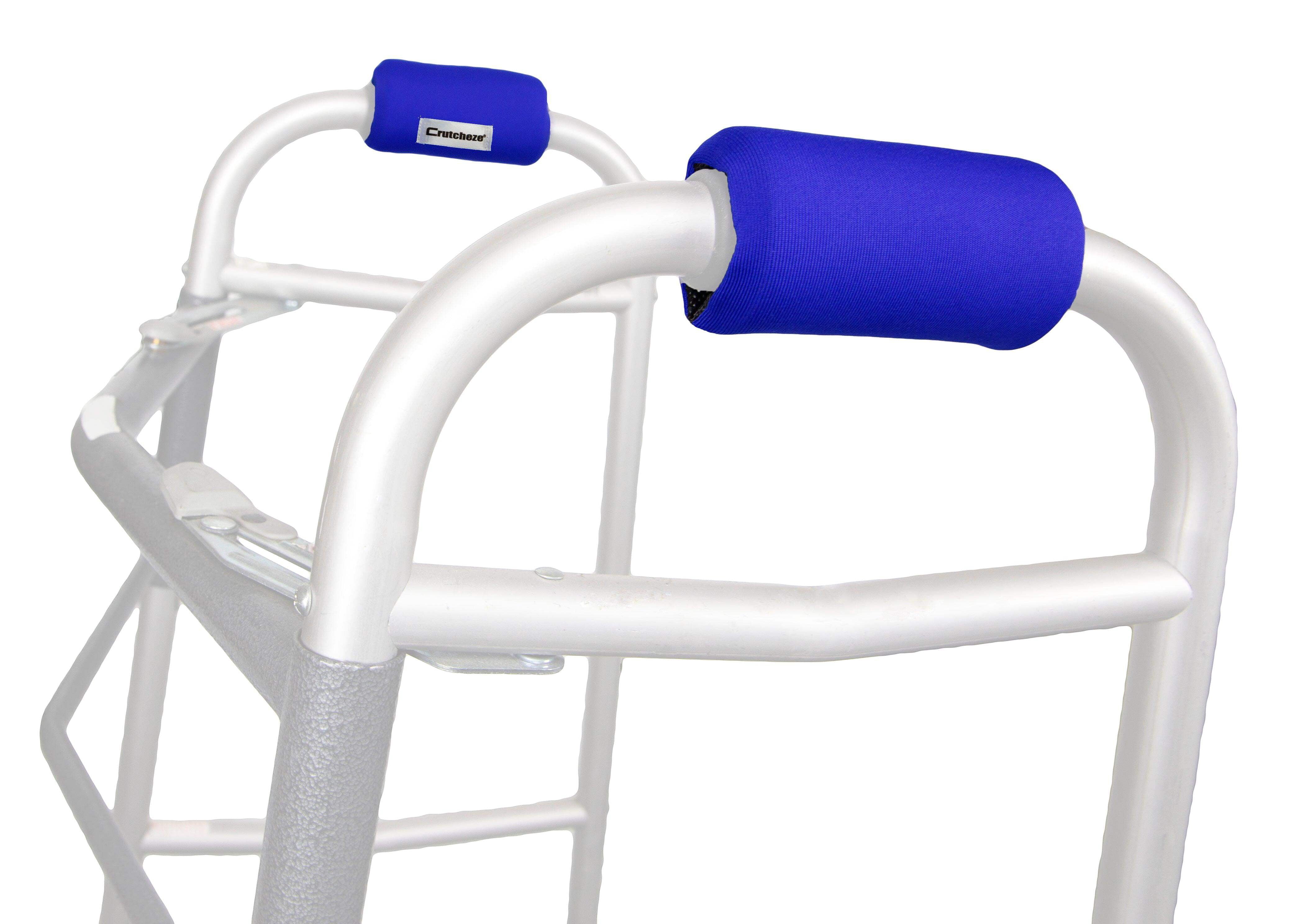 Crutcheze Walker Hand Grip Covers – Original Padded Handle Wraps for ...