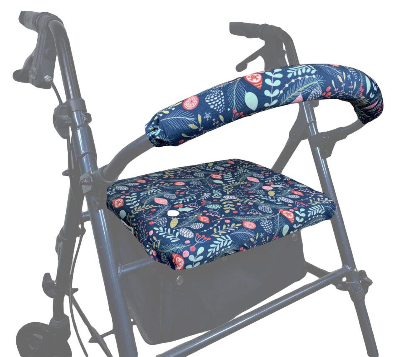Crutcheze Rollator Walker Seat and Back Accessories Cover | 8 Designs ...