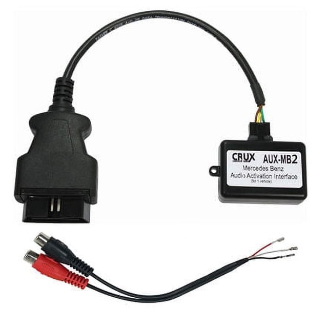 Crux AUX-BM2 Auxiliary Audio Interface and OBD Coder for Mercedes-Benz ...