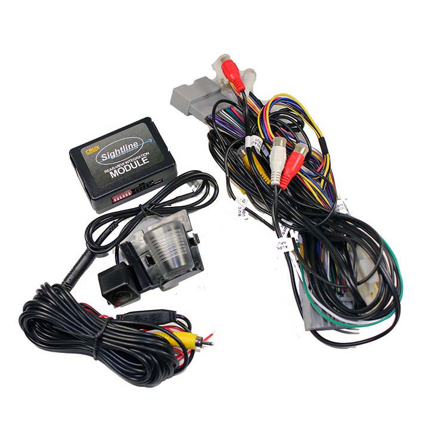 Crux RVCCH75W VIM Integration Kit Camera For 2007- 2014 Jeep Wrangler ...